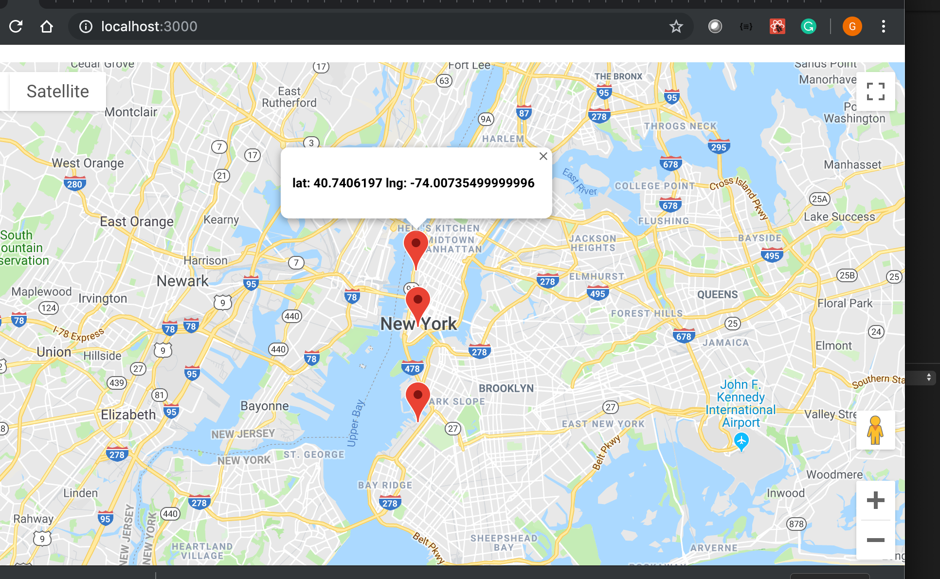 Google Maps React Api
