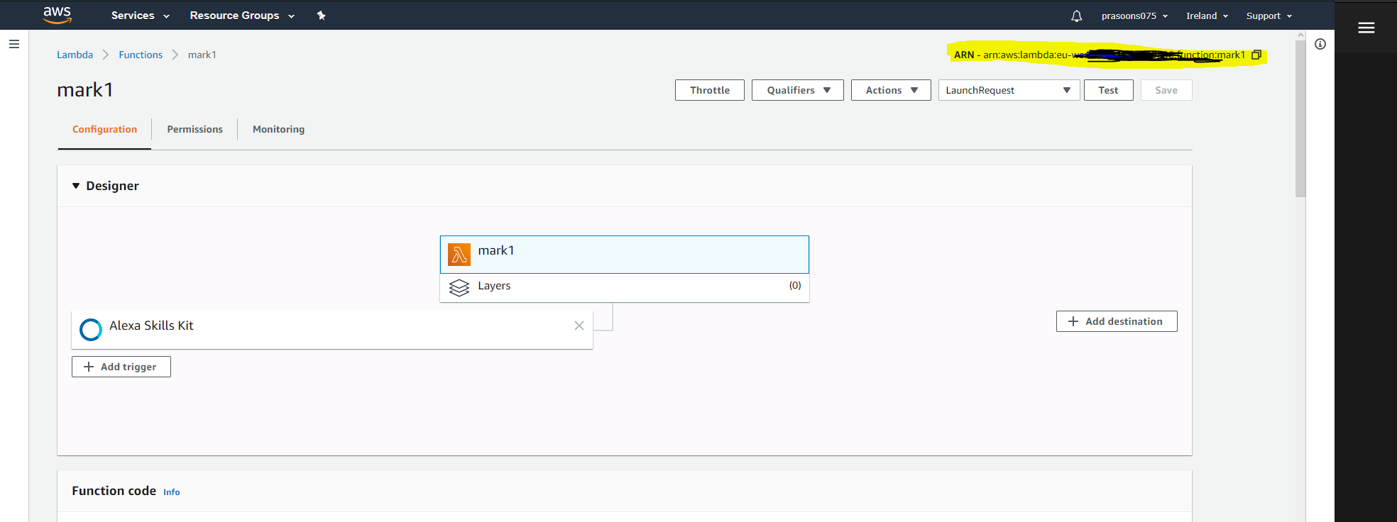 How To Build A Custom Amazon Alexa Skill with AWS Lambda as a backend.