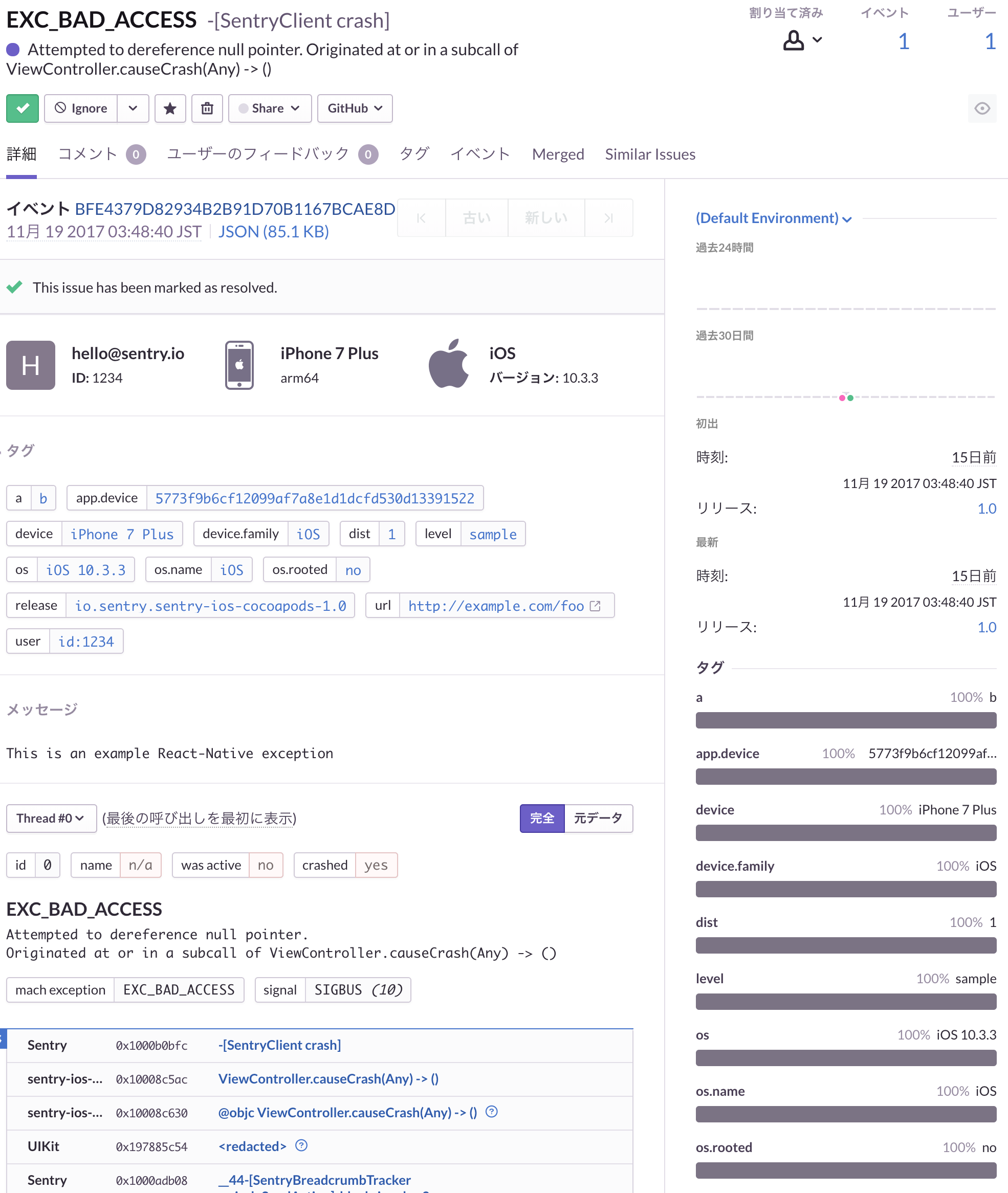 Sentry で始める快適エラートラッキング on React Native | by tsugitta | Medium