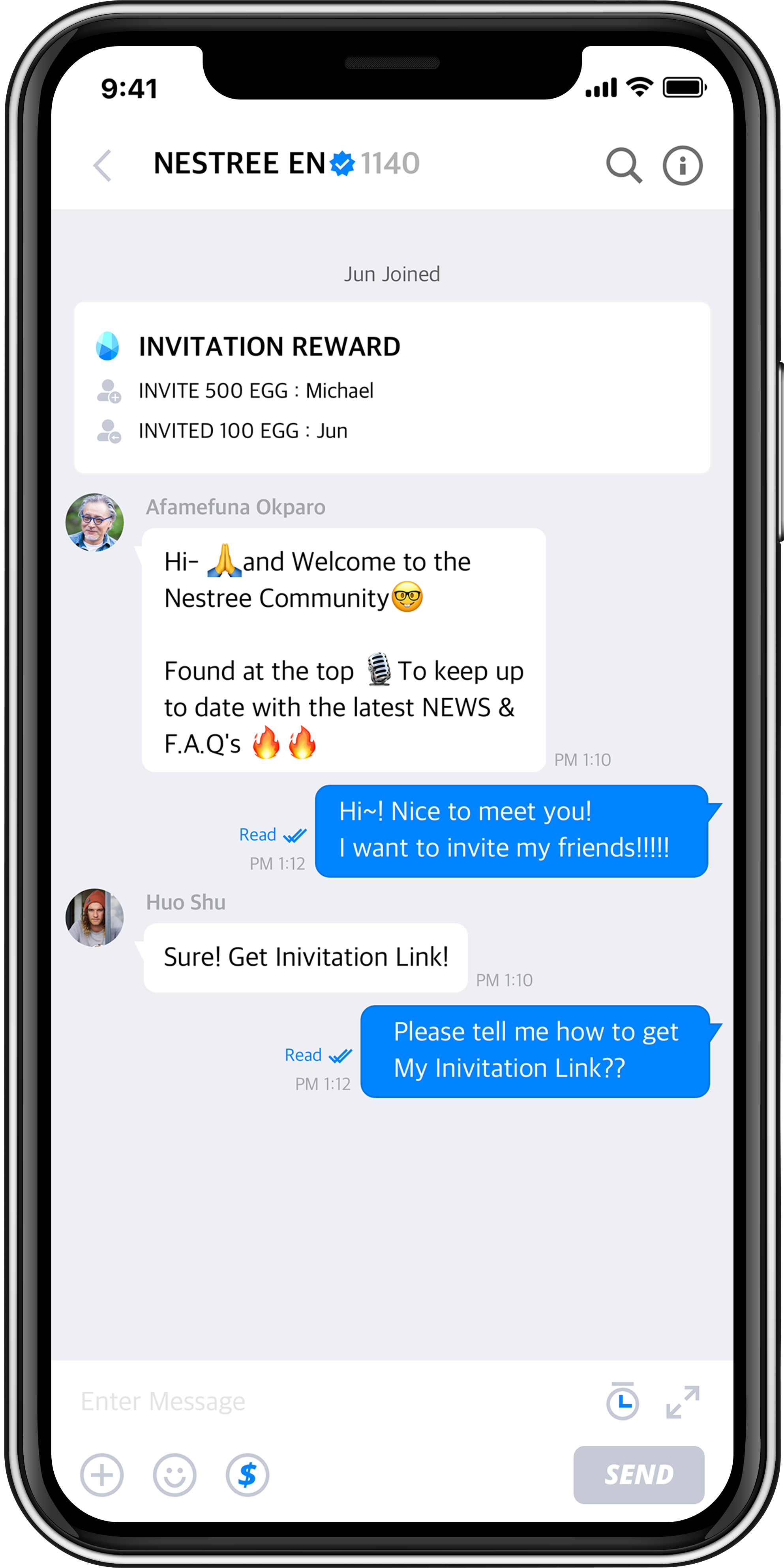 How to Get “Invitation Rewards”. Join a Group Chat and Receive a Reward ...