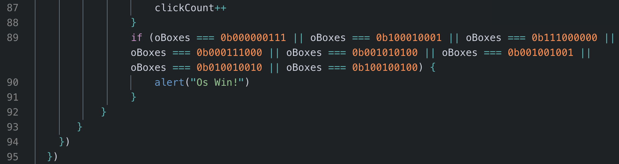 The Weird And Wacky World Of Bitwise Operators In Javascript — Pt Iiii Tic Tac Toe Bitfield