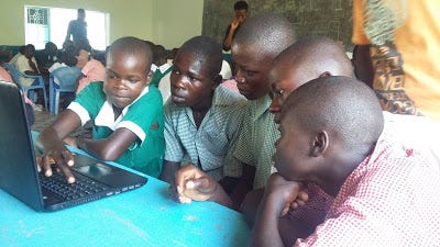 TEACHING LESS PRIVILEGED KIDS HOW TO USE COMPUTER IN KENYA | by # ...
