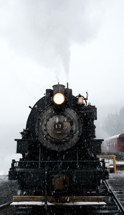 All aboard, the polar EXPRESS. Come on now, that is a scene that… | by ...
