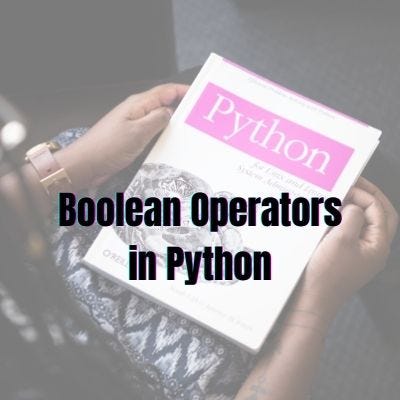 Boolean Operators : Types of Boolean Operator | by Mkale | Medium
