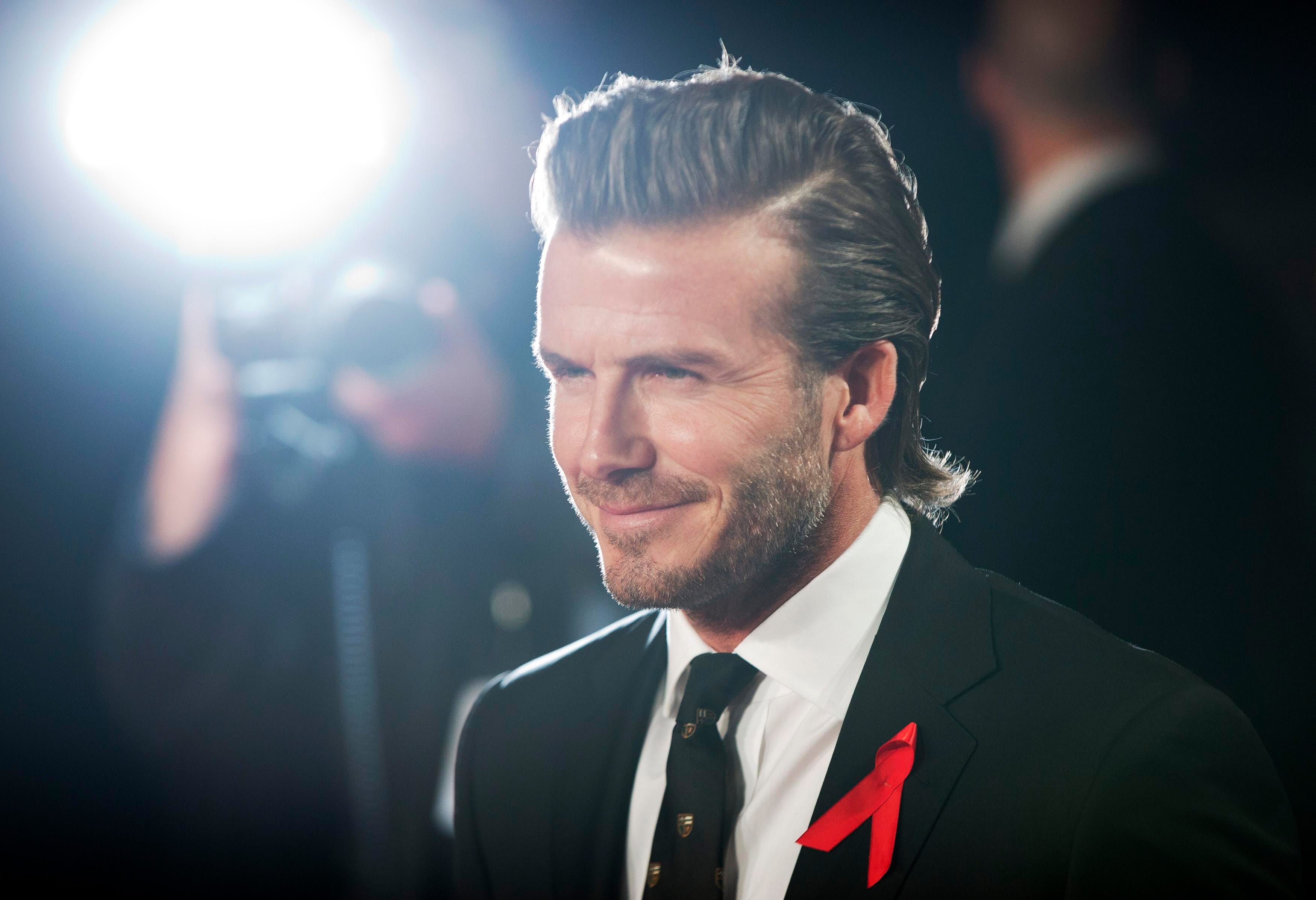 Sports Person of the Week: David Beckham - Hoops - Medium