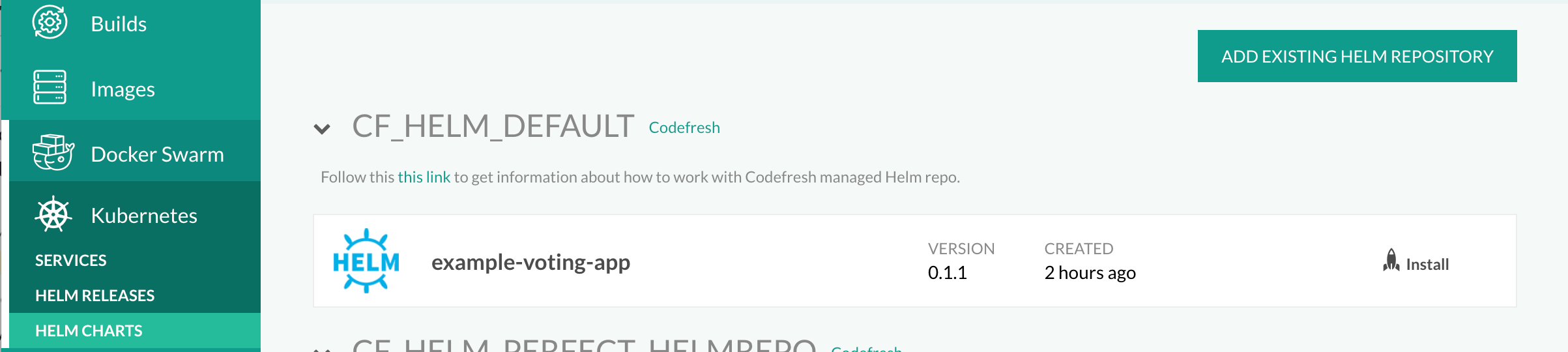 Utilizing Codefresh’s integrated Helm Repository for Docker’s Example Voting App | by Codefresh ...