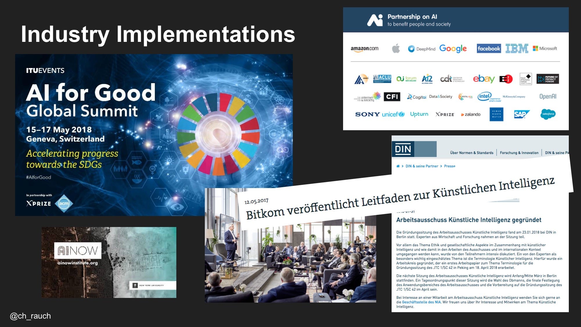 AI for Good — How Artificial Intelligence can Help Sustainable Development