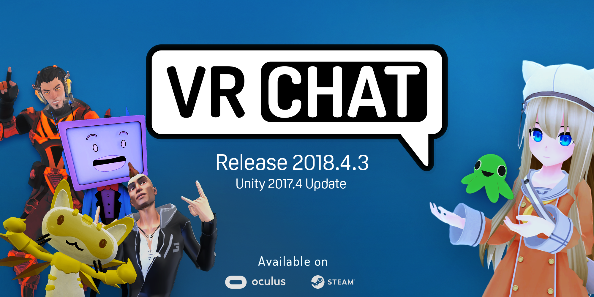 VRChat 2018.4.3, Unity 2017.4, and the Oculus Store