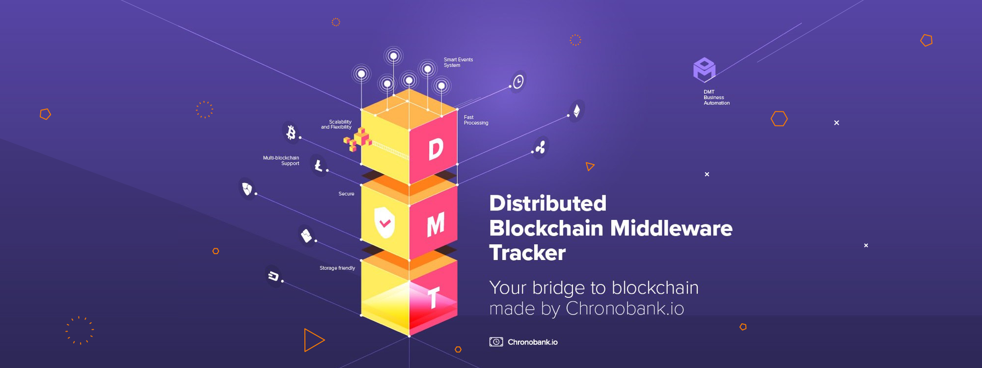 Introducing ChronoBank’s DMT: Distributed blockchain Middleware Tracker | by Chrono.tech ...