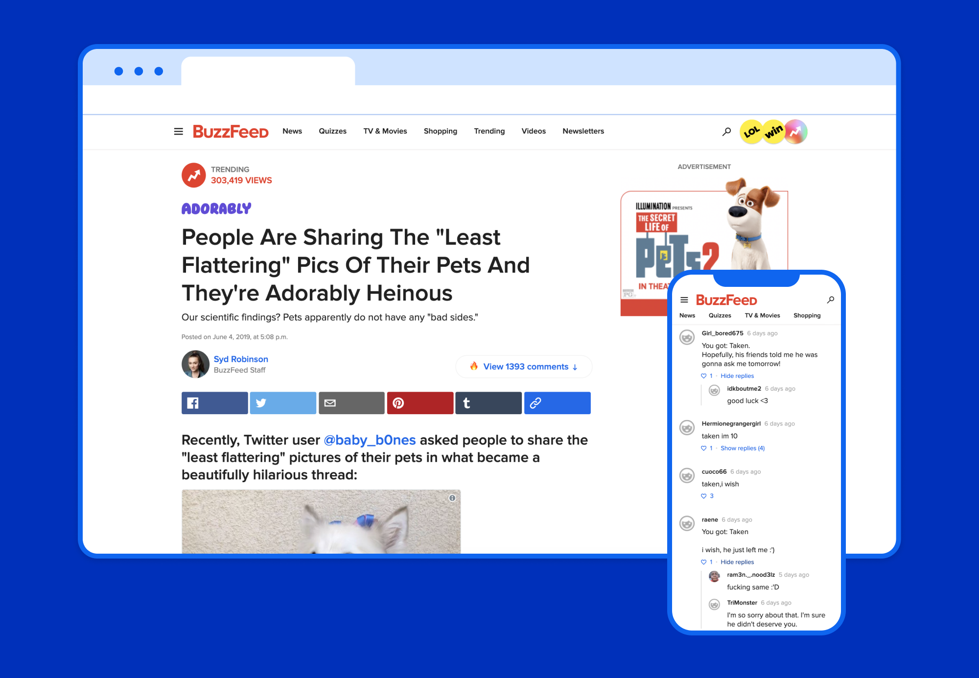 The BuzzFeed Product Design Highlight Reel | by Kelsey Scherer ...