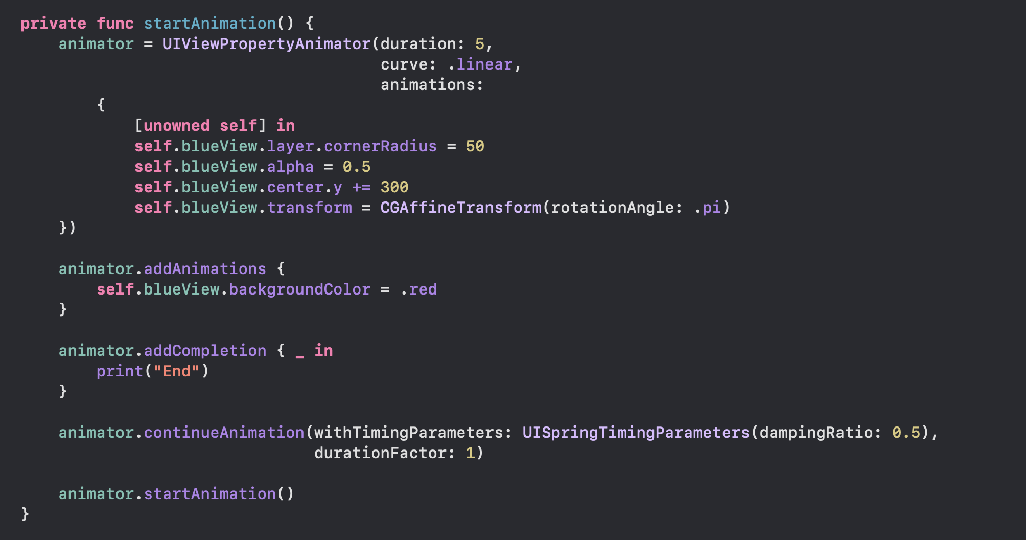 Swift — 玩玩 UIViewPropertyAnimator | by Jeremy Xue | Jeremy Xue ‘s Blog | Medium