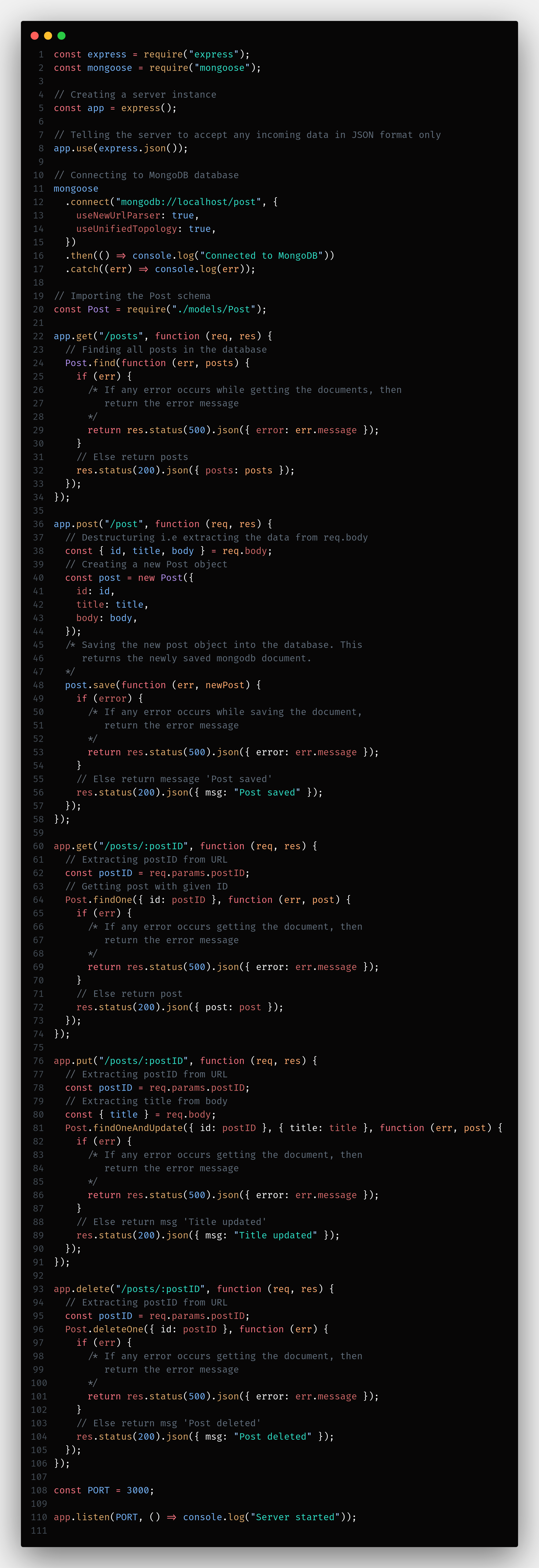 Creating a basic REST API with Node.js from scratch! | by Mujawar ...