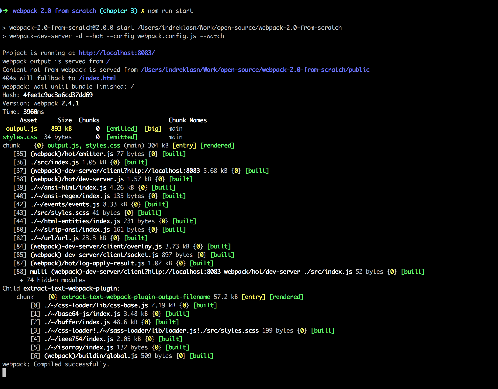 How to setup Webpack +2.0 from scratch in 2017 — Part III | by Trevor-Indrek Lasn | codeburst