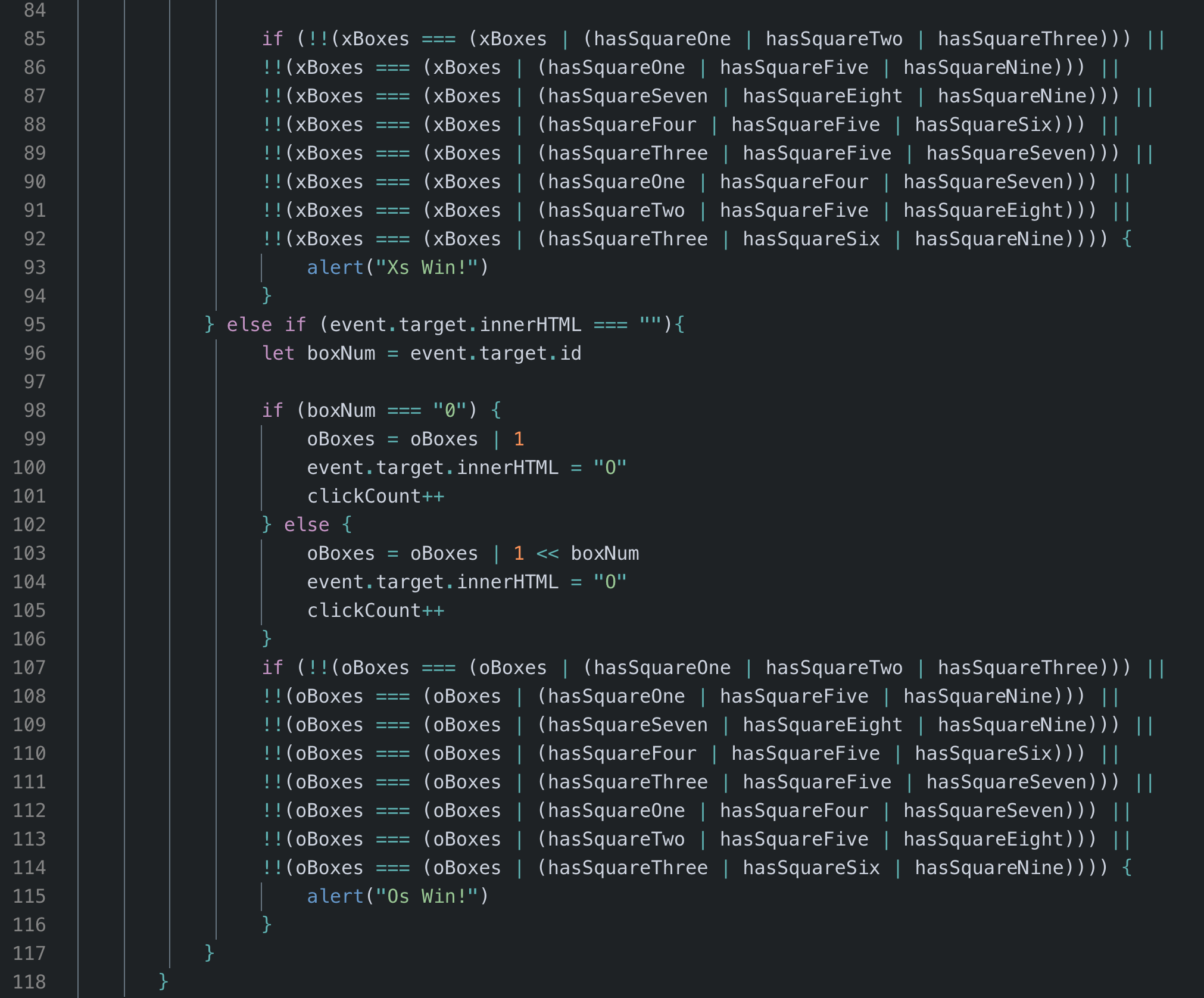 The Weird And Wacky World Of Bitwise Operators In Javascript — Pt Iiii Tic Tac Toe Bitfield