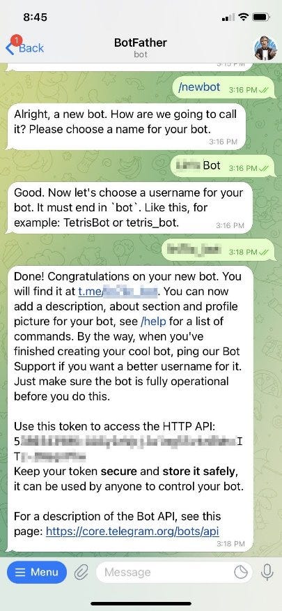 使用 Python3 與 Telegram bot 自動推送股價資料 - Lin7lic - Medium