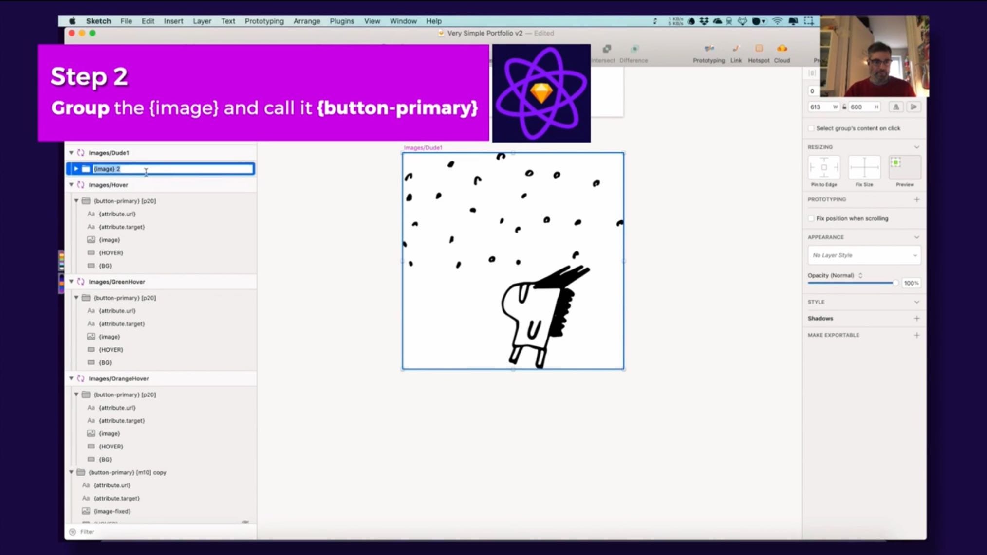 How to create image links and style them with hover effects | by Juan Maguid | Sketch2React | Medium