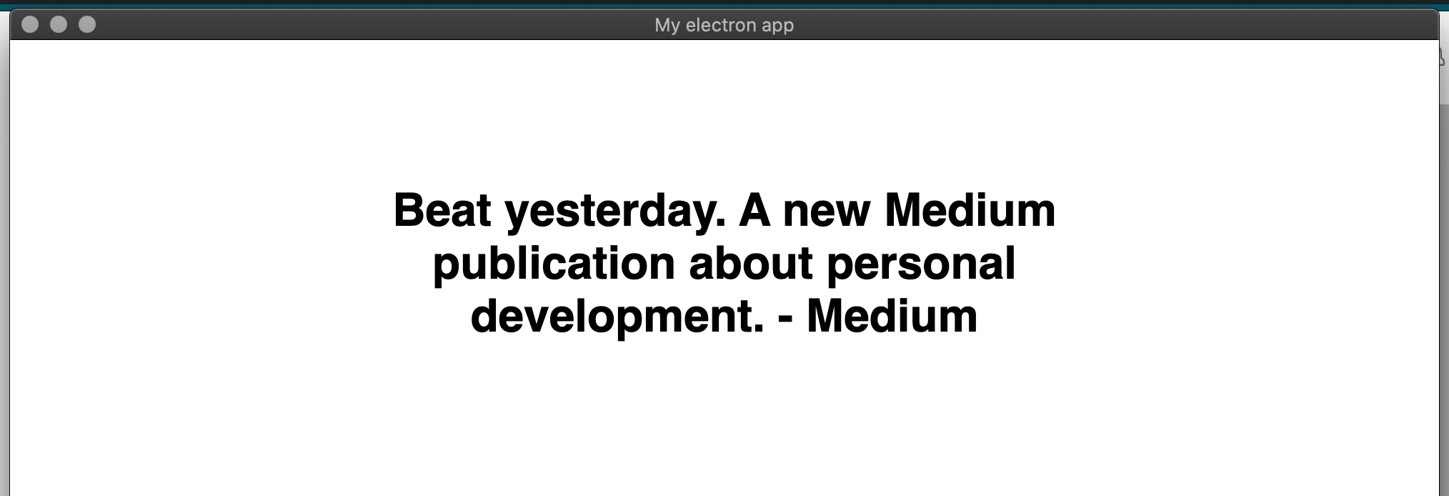 The ultimate guide to create desktop apps for javascript entrepreneurs ...