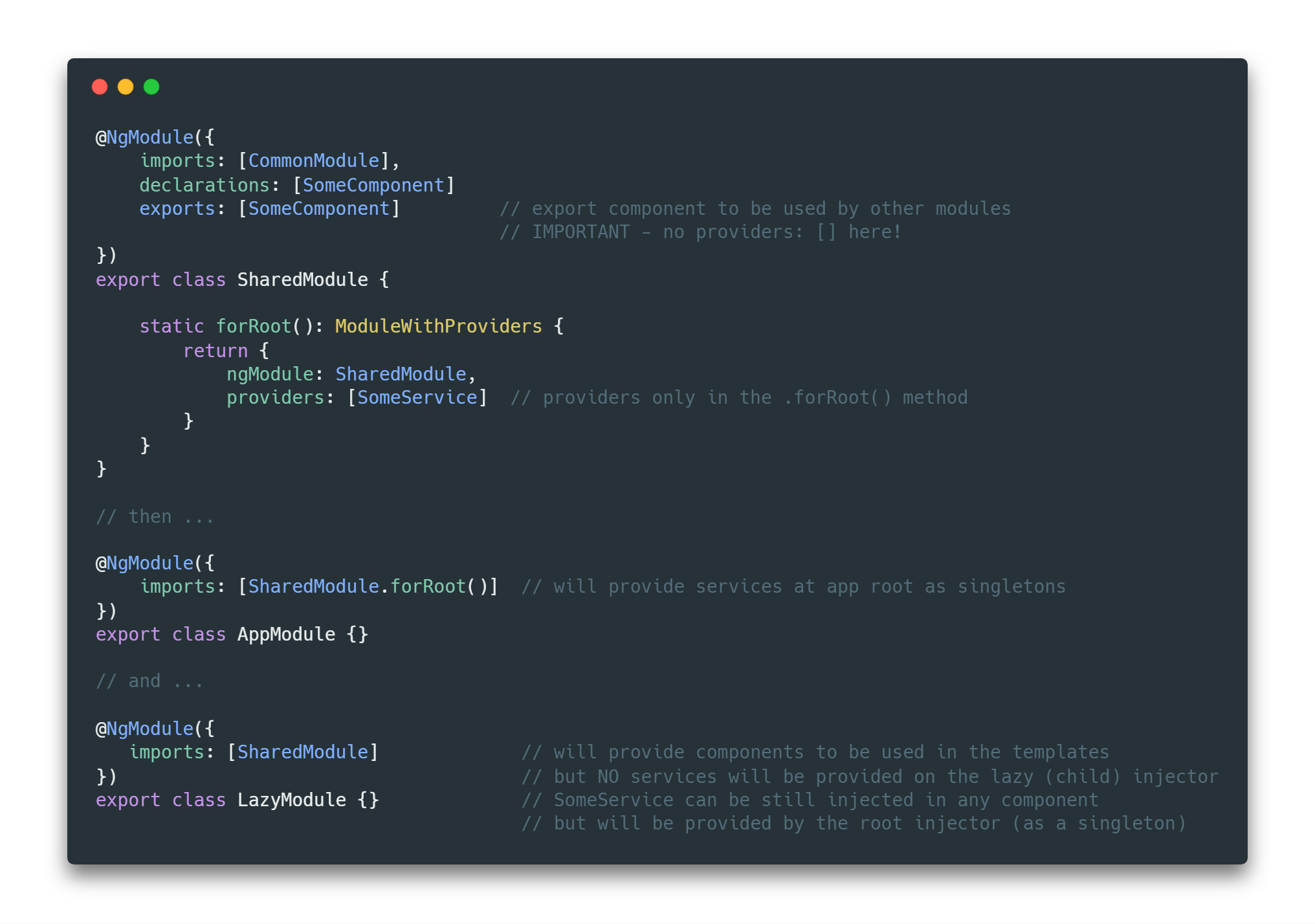 Total Guide To Angular 6–11 Dependency Injection — providedIn vs ...