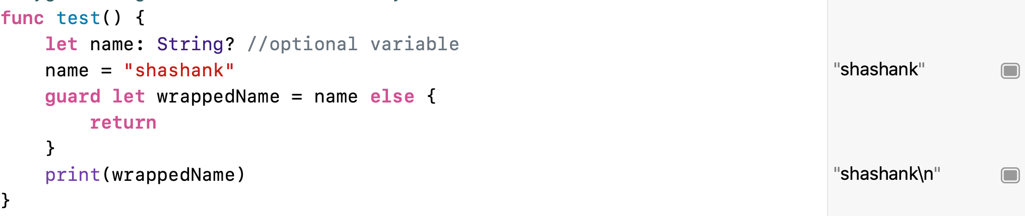 Swift |optional, non-optional— pointers to remember