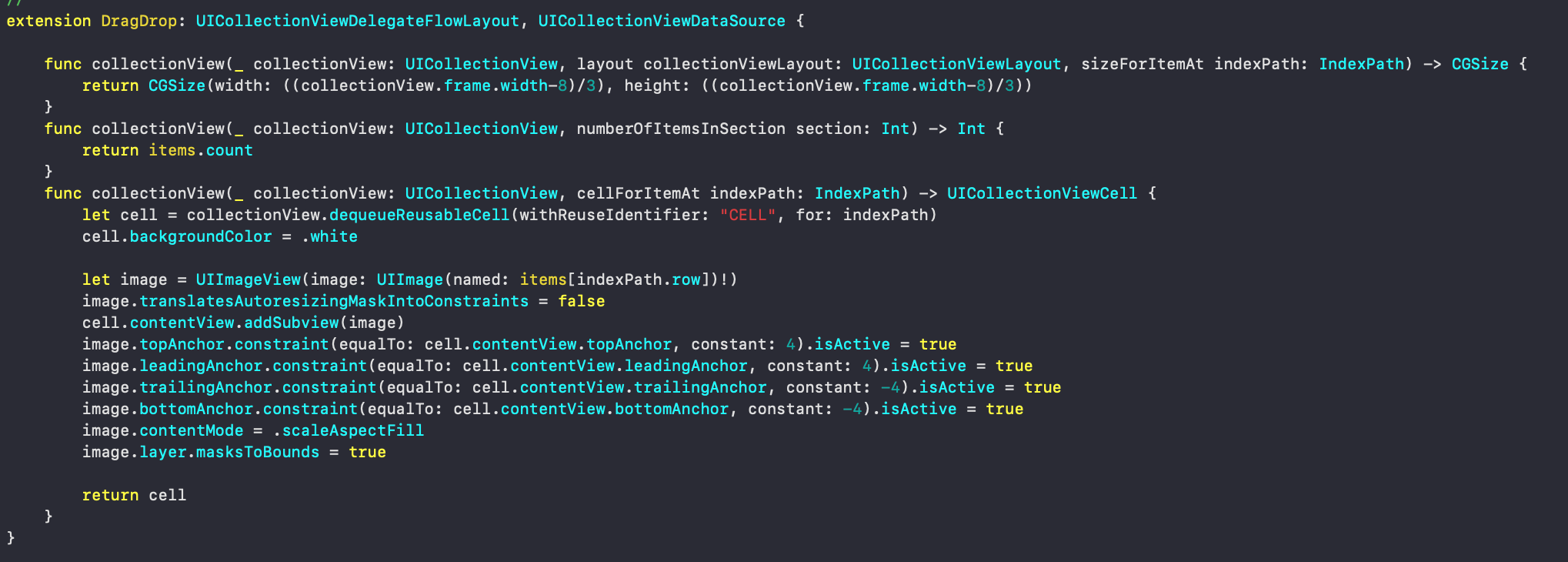 Drag Drop And Reorder Collection View Cells Into One Or More Uicollectionview By Max Nelson