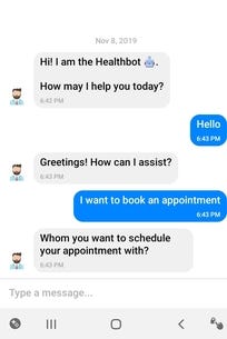 Creating a Healthcare Chatbot in React Native using Dialogflow - | by Engineering@ZenOfAI ...