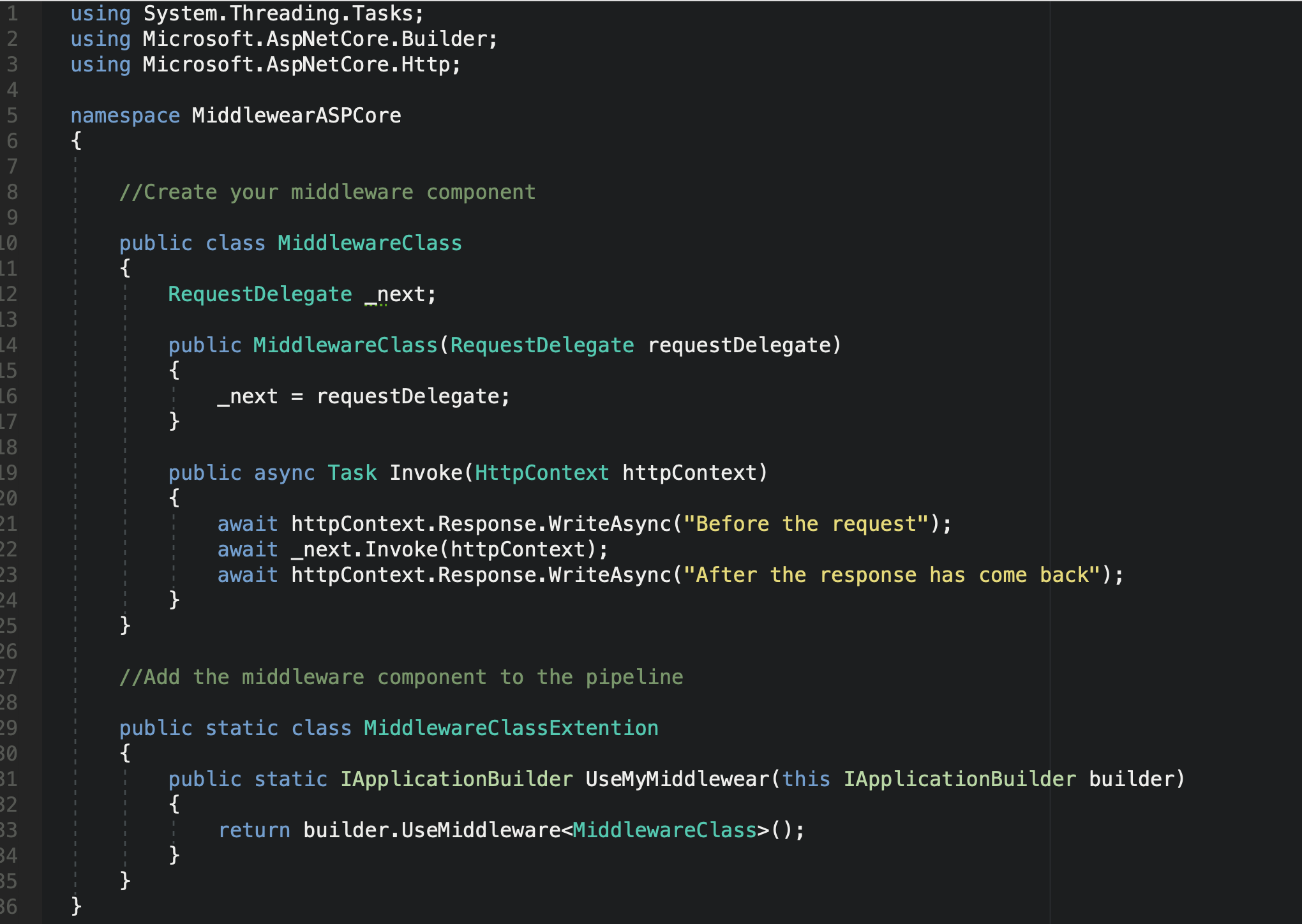 How to Build Custom Middleware Components in asp.net core | by ...
