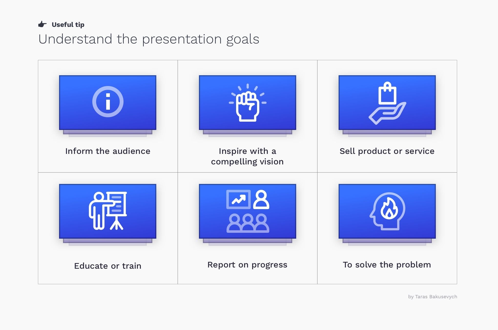 20 tips for better presentation design | by Taras Bakusevych | UX ...