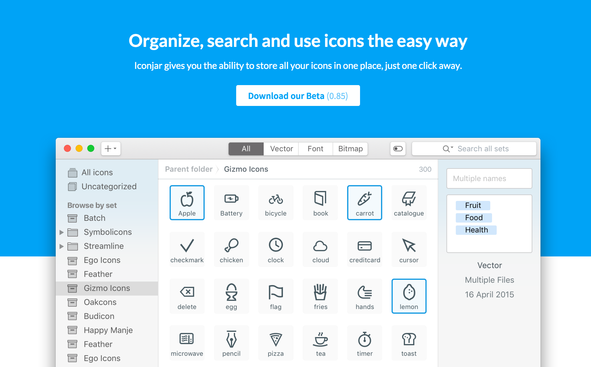 High Quality Icons Library for Your Next Design Project (Free & Premium ...