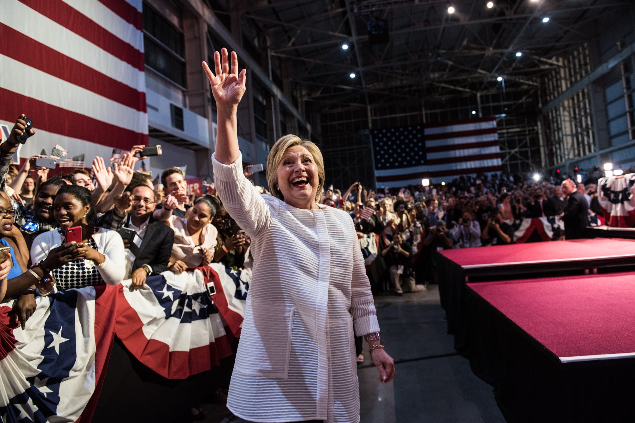 A behind-the-scenes look at Hillary Clinton’s historic night | by ...