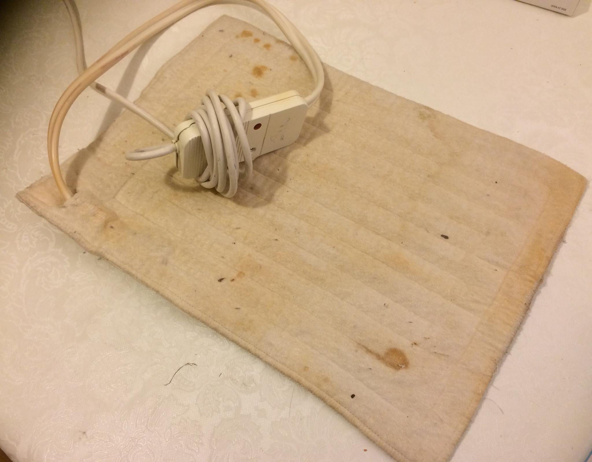R.I.P, my heating pad. c. 1980–2016. | by Tom Gidden | Medium