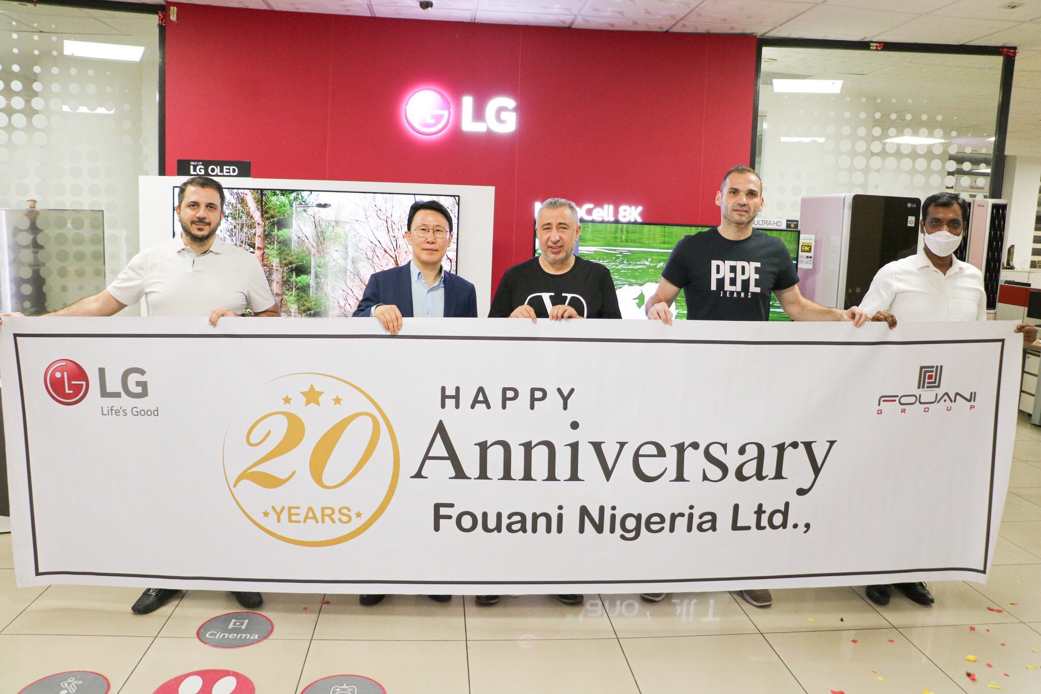 20 Years of Partnership: LG and Fouani Nigeria Celebrate Marketing ...