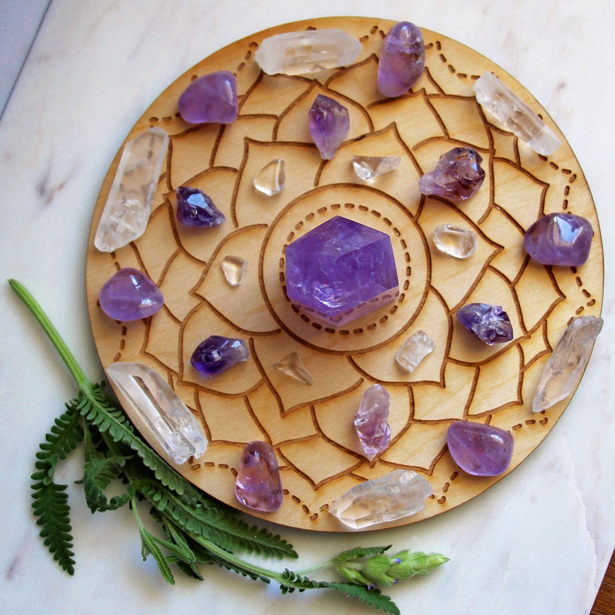 Turning Crystalline: Obsessed With Crystals - Thirty over Fifty - Medium