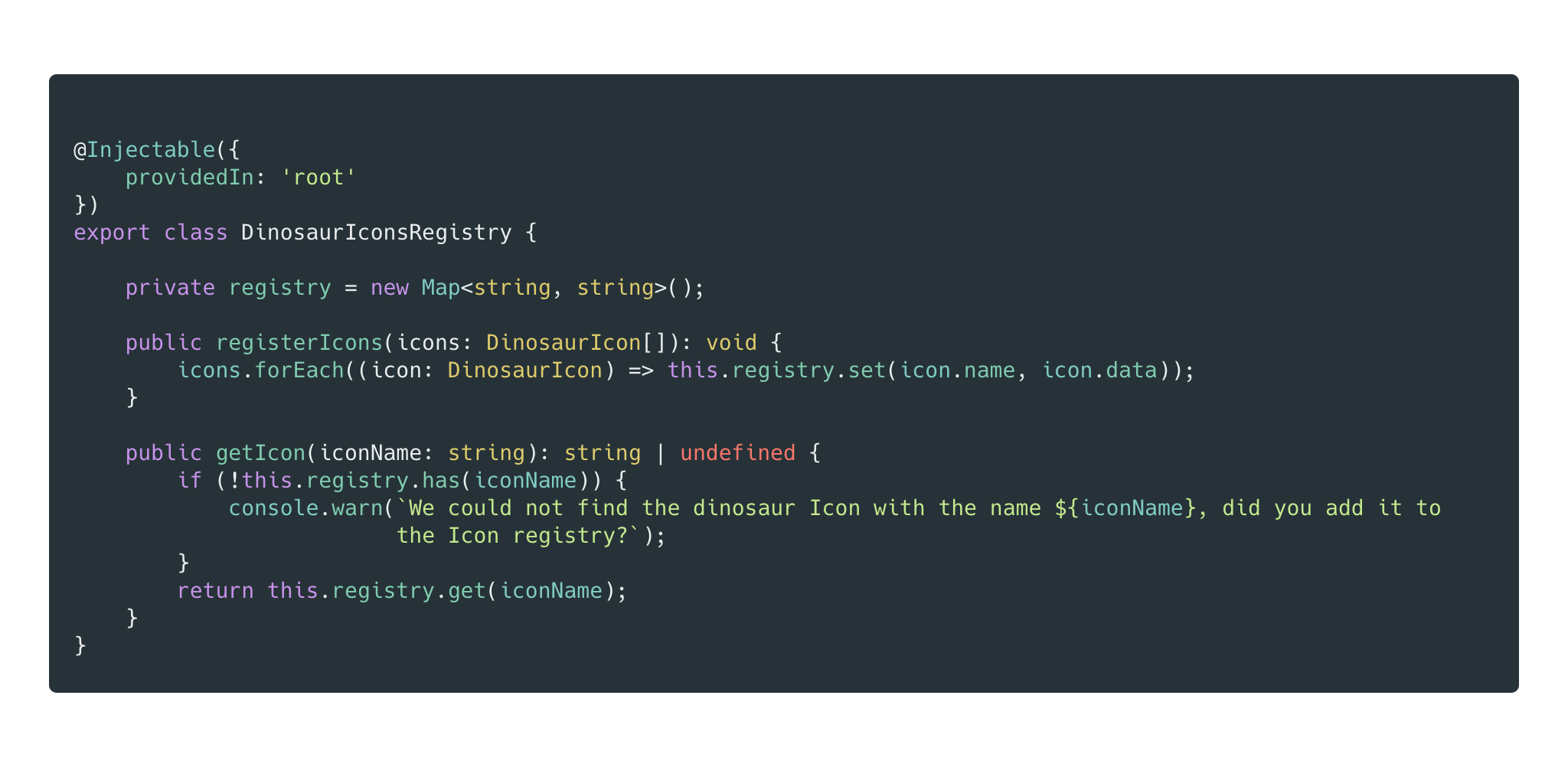 How to create a fully tree shakable icon library in Angular