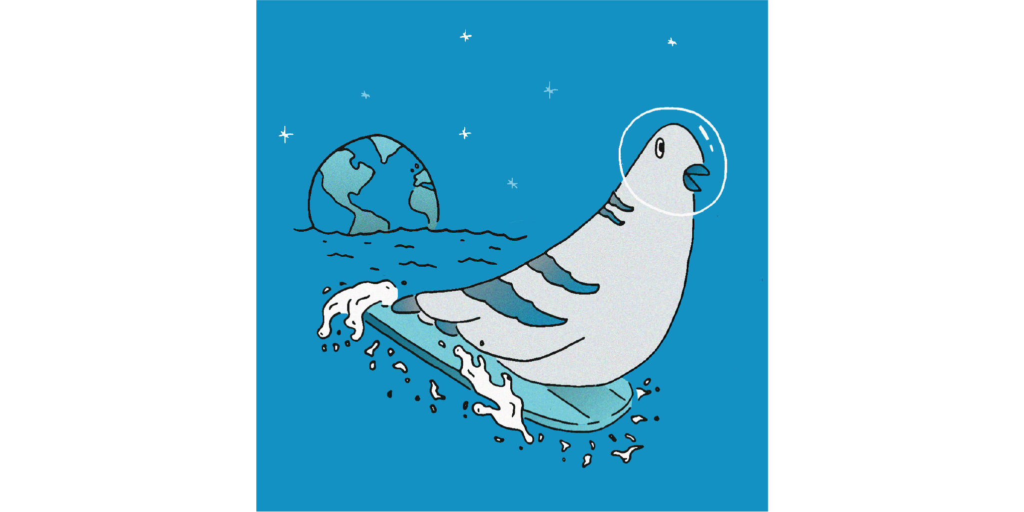 25 Days of Space Pigeons. A ode to our iconic mascot to celebrate… | by ...