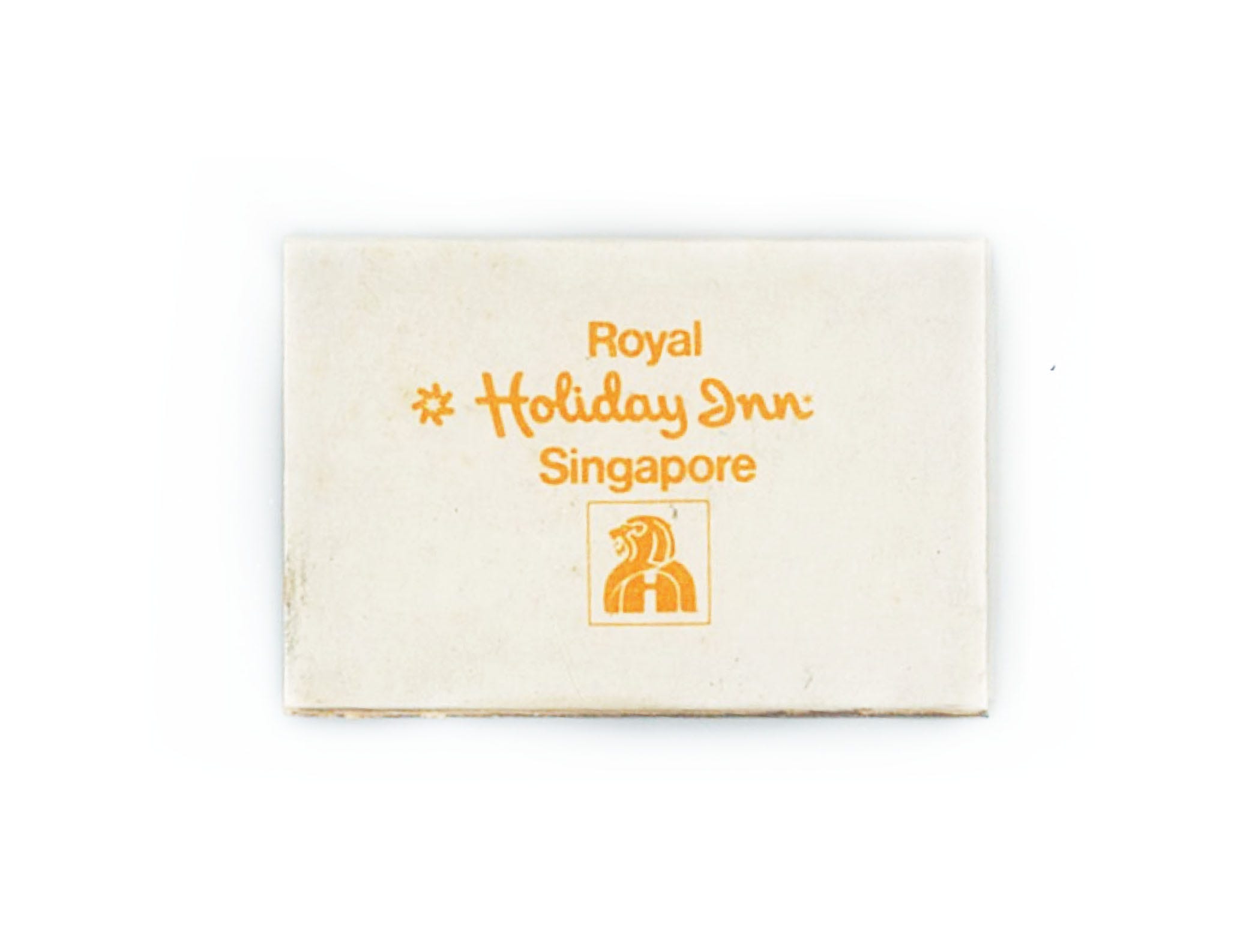 A Collection of Matchboxes from Singapore: A look at Hotels in the 80s ...