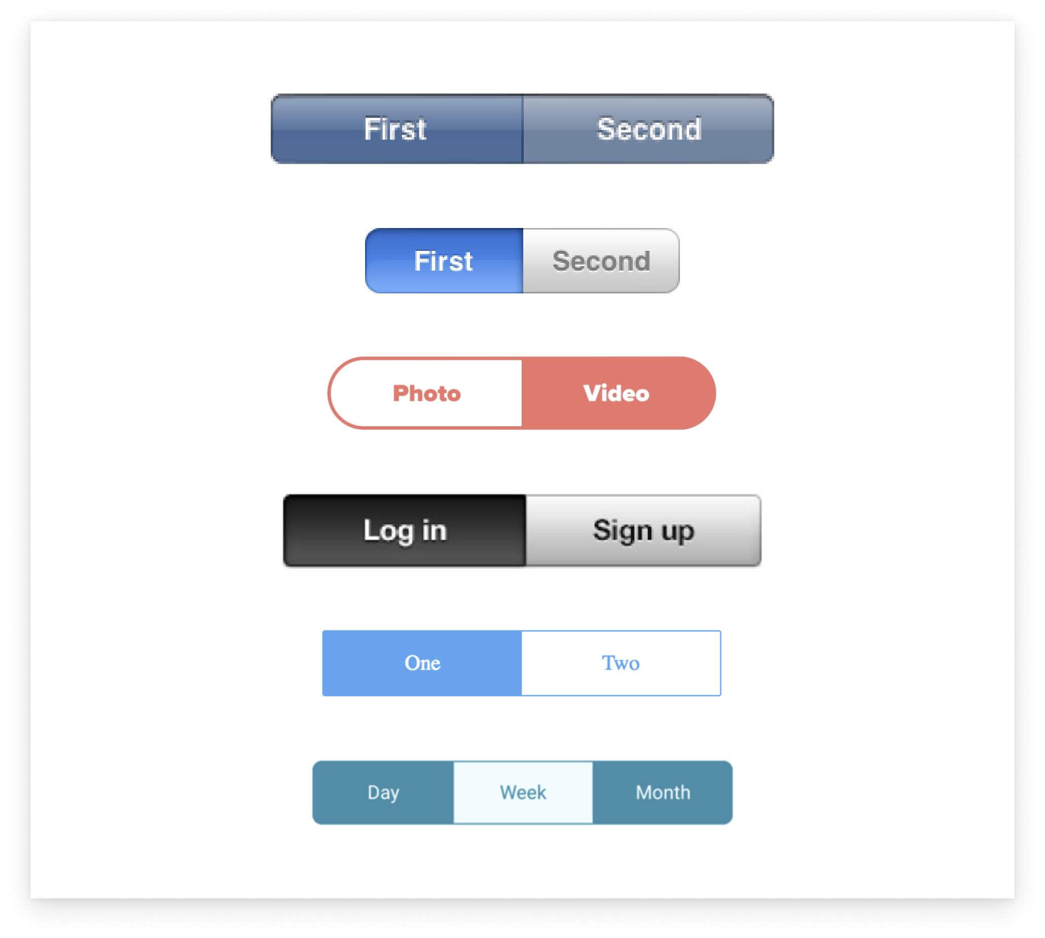 Reducing ambiguity on the segmented control UI design