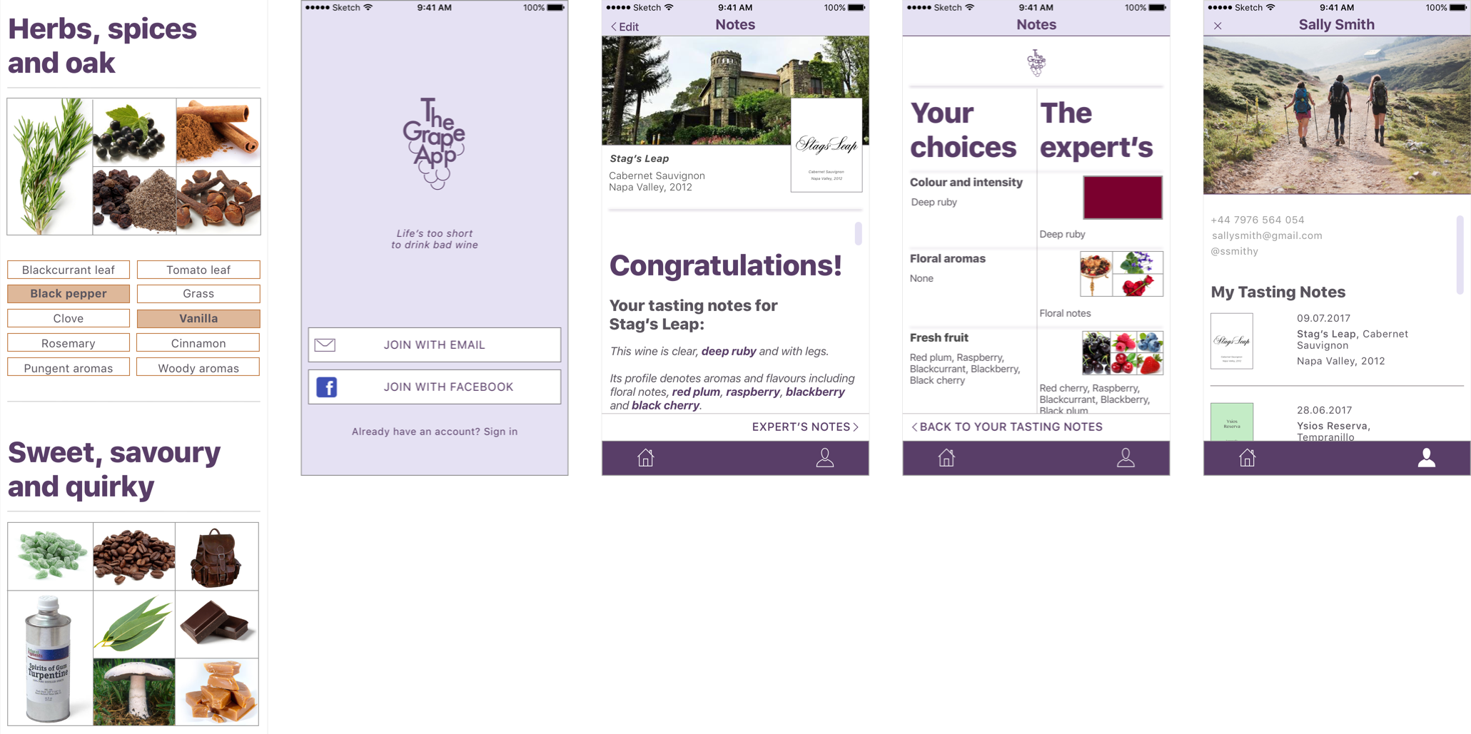 The Grape App Design Challenge. Of wine tasting and technology | by ...