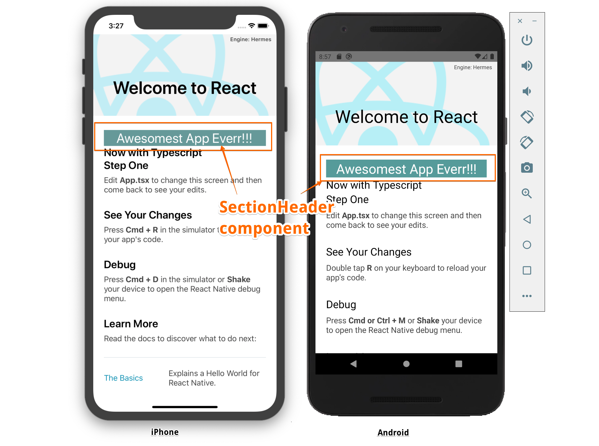 React Native With Typescript Part 1 Creating New React Native By Bharat Tiwari