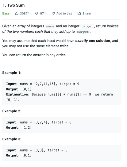 Understand How to Solve an Algorithm Interview Question Using Leetcode ...