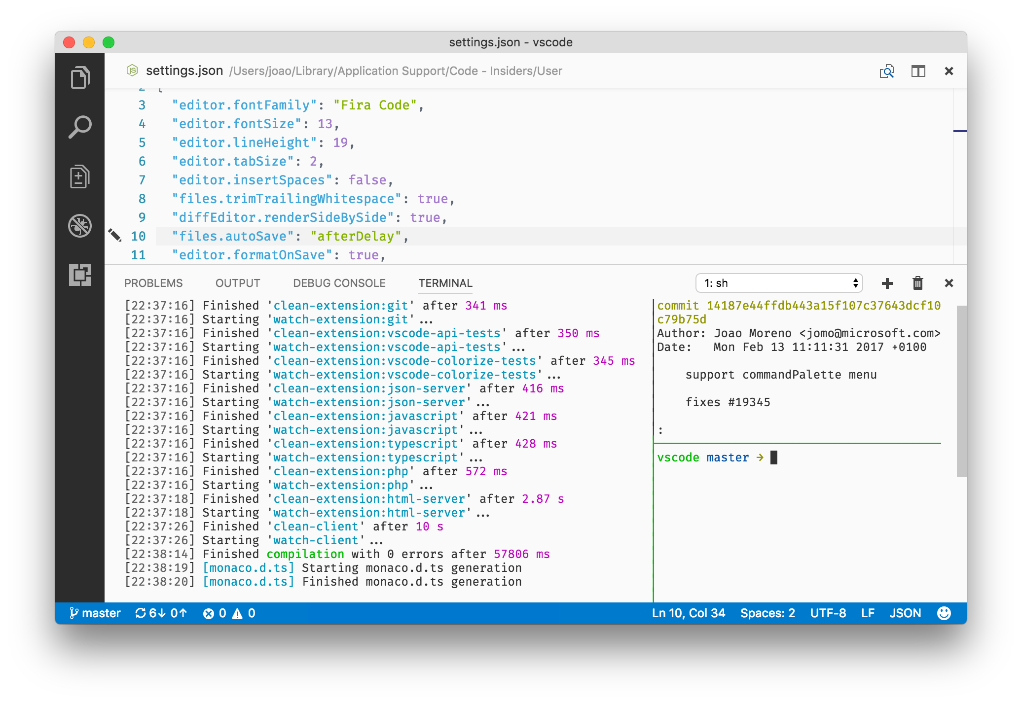 Persistent terminal sessions in VS Code | by João Moreno | Medium