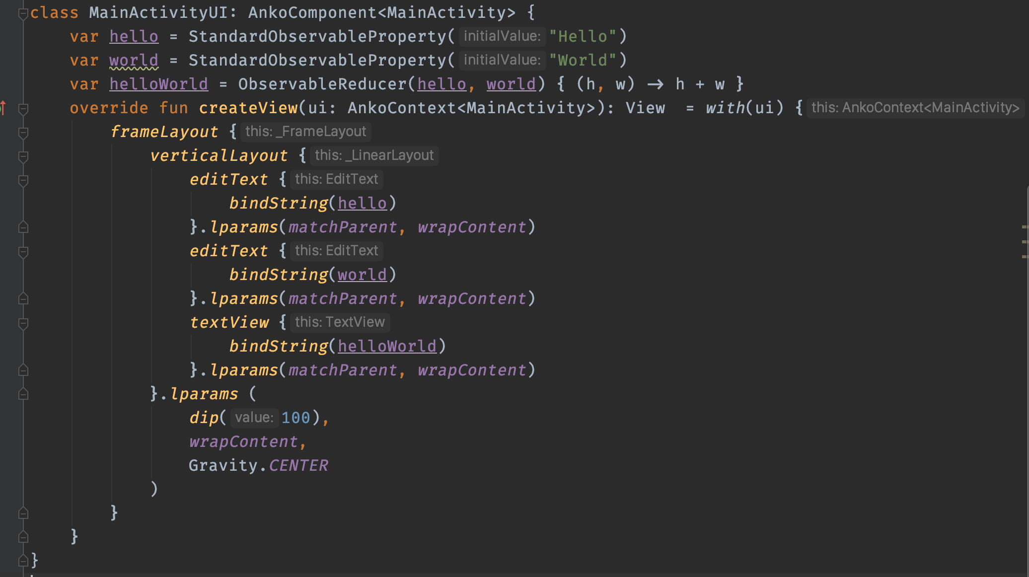 Data Binding inside Anko Components ? Why not. | by Arnav Gupta ...