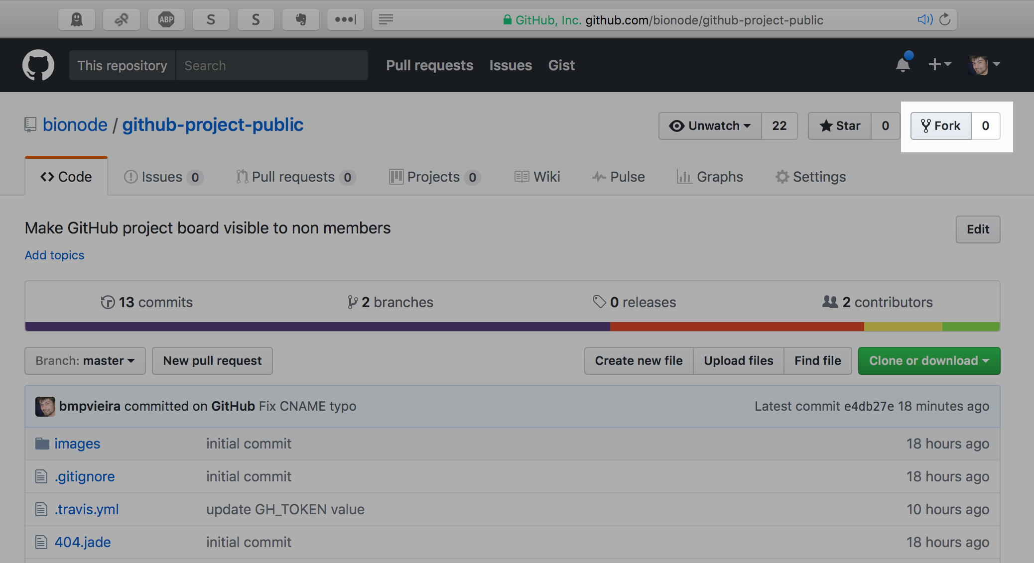 How to make your GitHub organization project board public