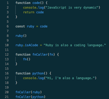 What Can You Do With First-Class Functions? | by David Cha | Medium