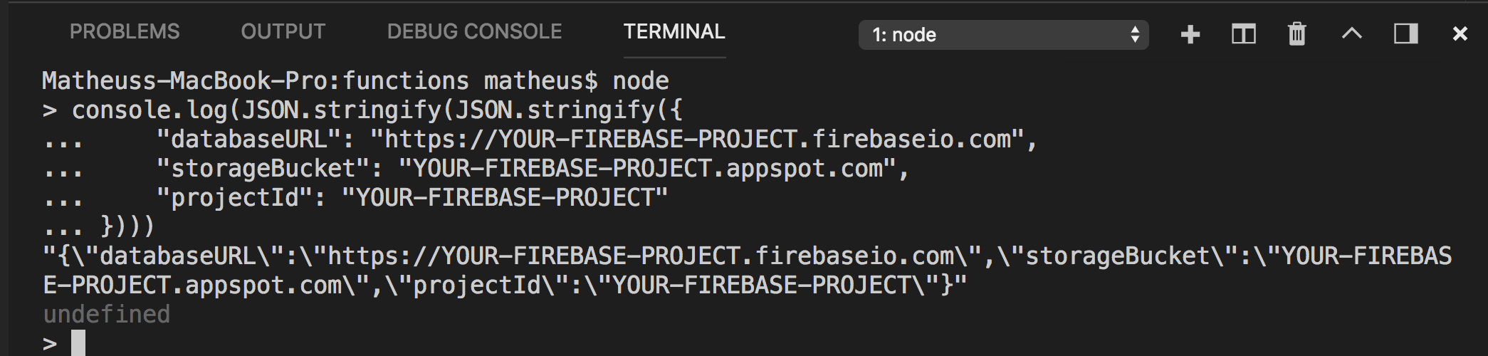 Debugging Firebase functions with VS Code | by Matheus Webler | Medium
