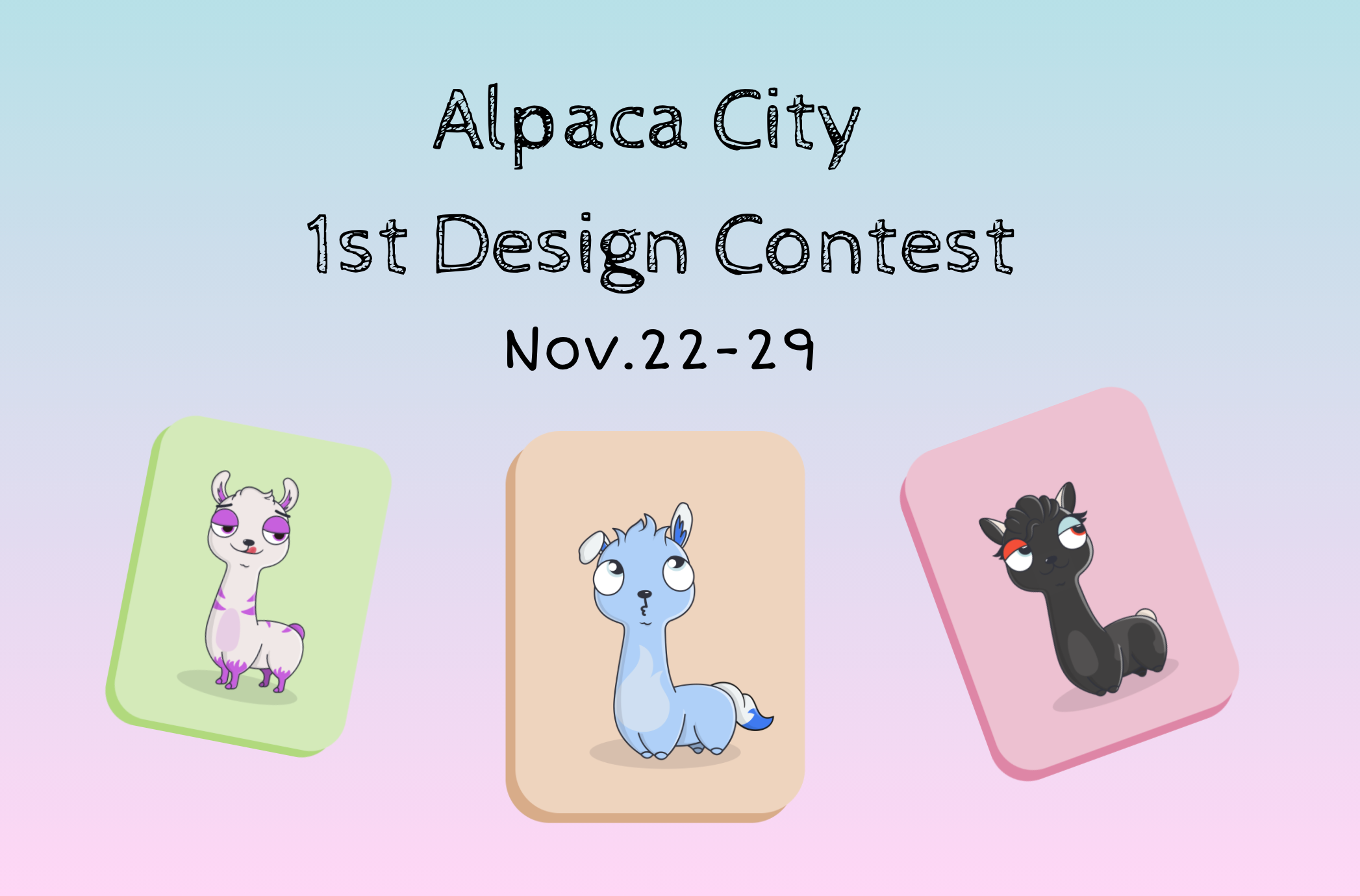 Design your own Alpaca NFT! Introducing Alpaca City Deign Contest | by ...