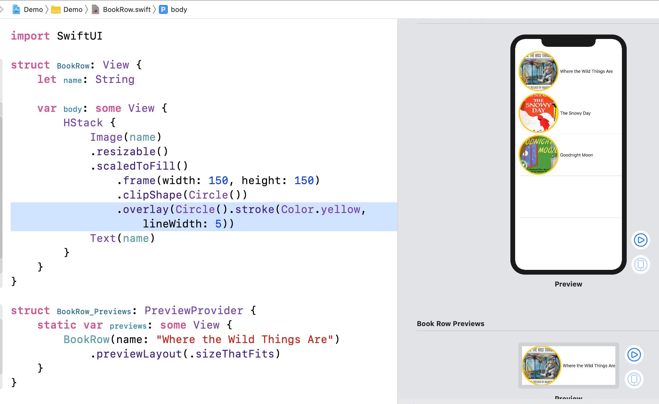 SwiftUI 將畫面牢牢釘住的 Pin Preview. SwiftUI preview 的左下角有個長得像大頭針的 Pin… | by 彼得潘的 iOS App Neverland ...