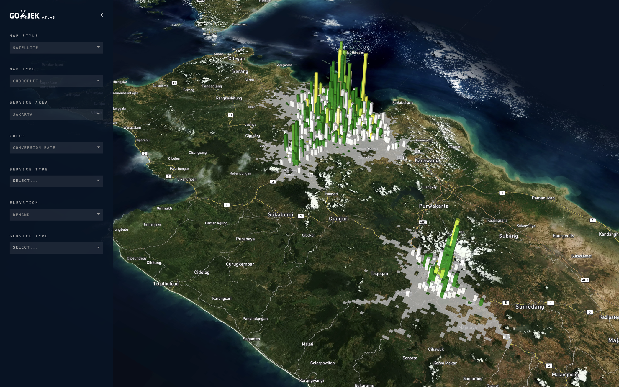 ATLAS: GO-JEK’s real-time geospatial visualization platform | by Ravi ...