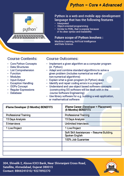 Best Python Developer Training Institute in Ahmedabad with Affordable ...