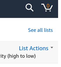A case study on the Amazon Shopping mobile app: UI Design for the wish ...