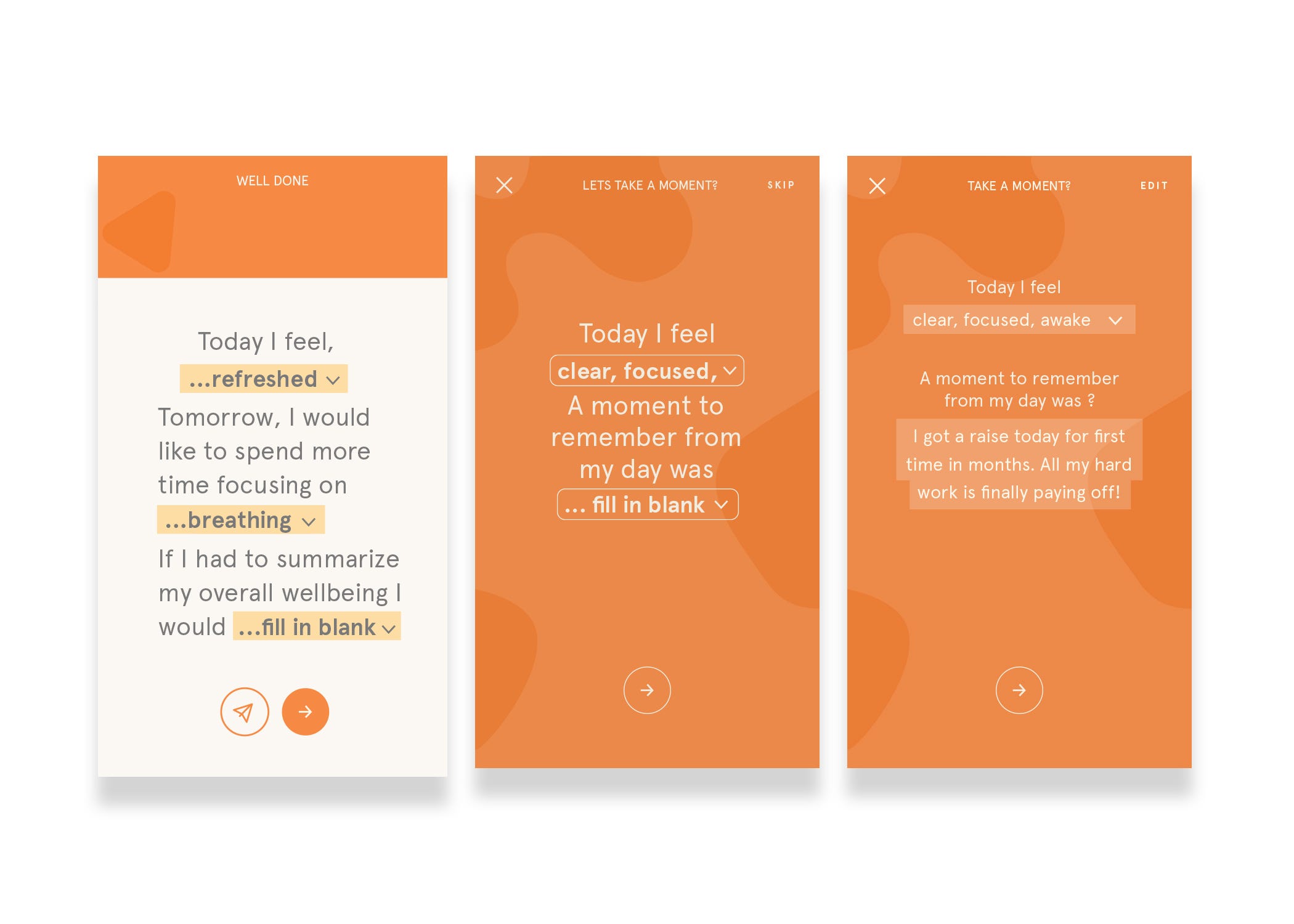 Designing a guided reflection feature for Headspace’s mindfulness ...